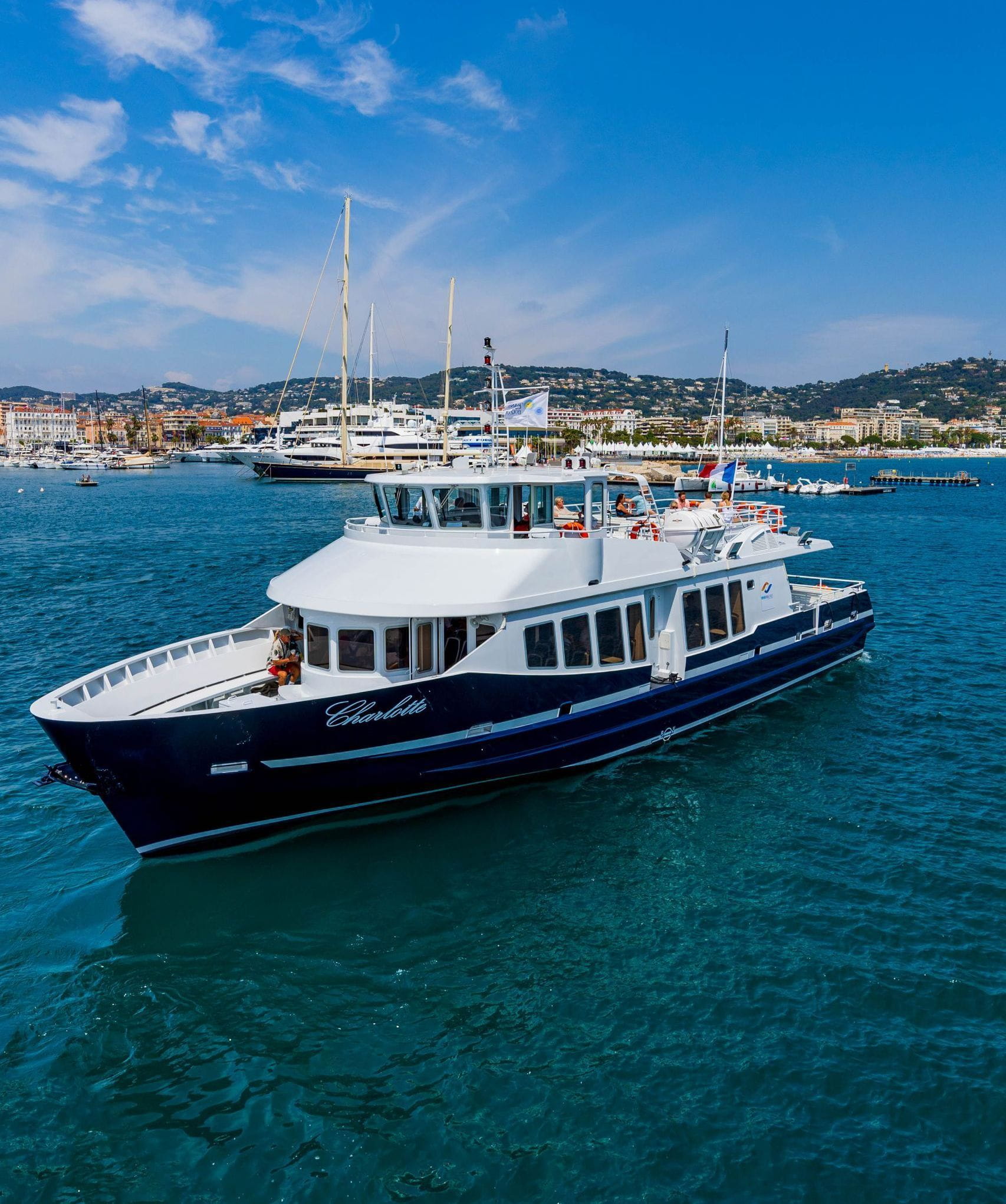 Our fleet of boats and catamaran for cruises and ferries